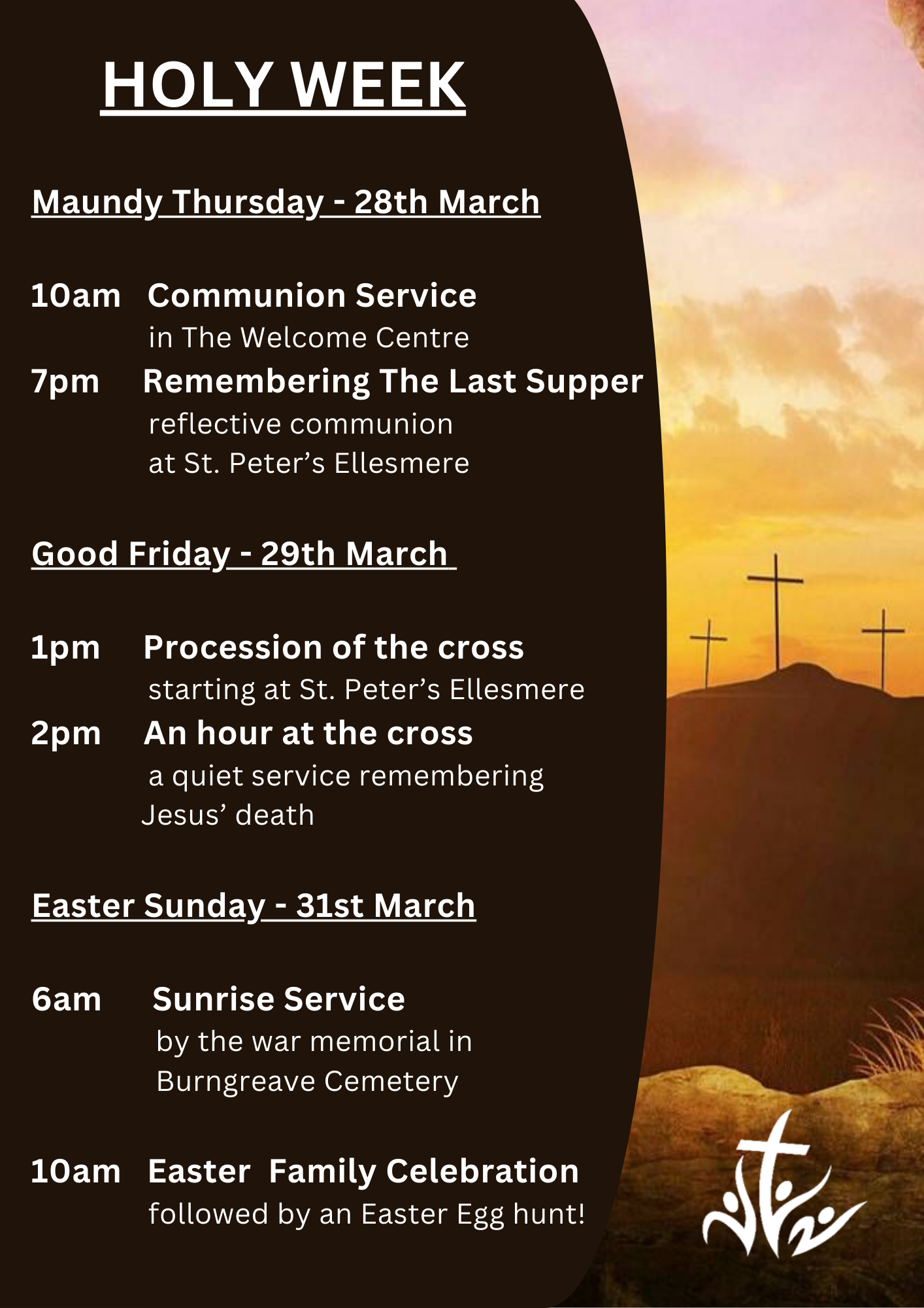 Weekly news for 31.3.24 - Christ Church Pitsmoor